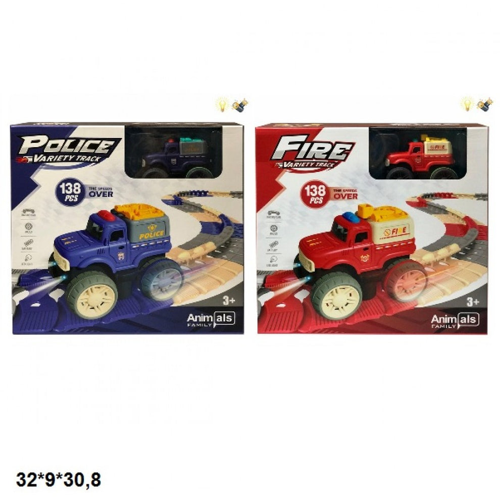 Rail fire truck – Auldon Toys